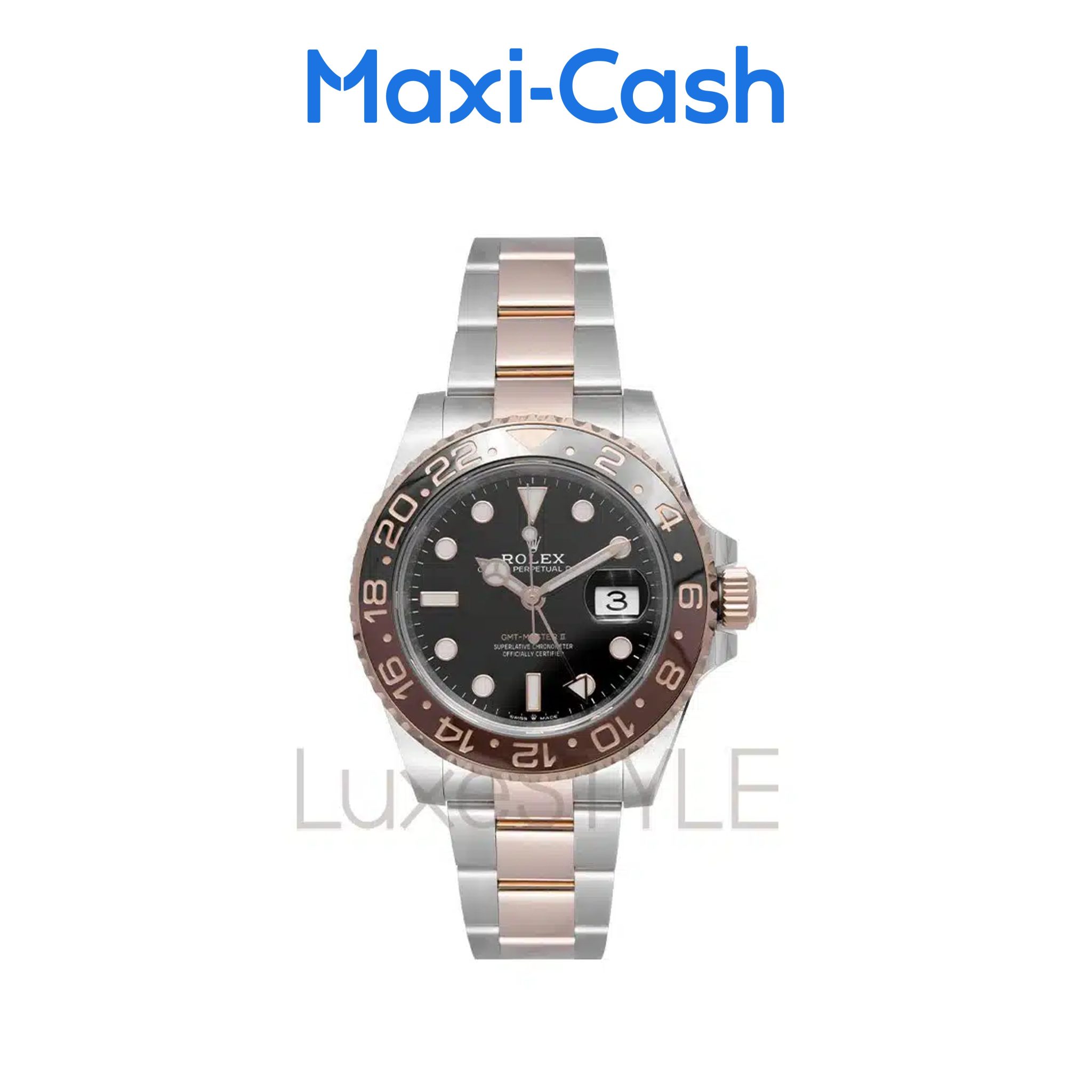 Rolex GMT-Master II Rootbeer 126711CHNR Watch - Maxi-Cash