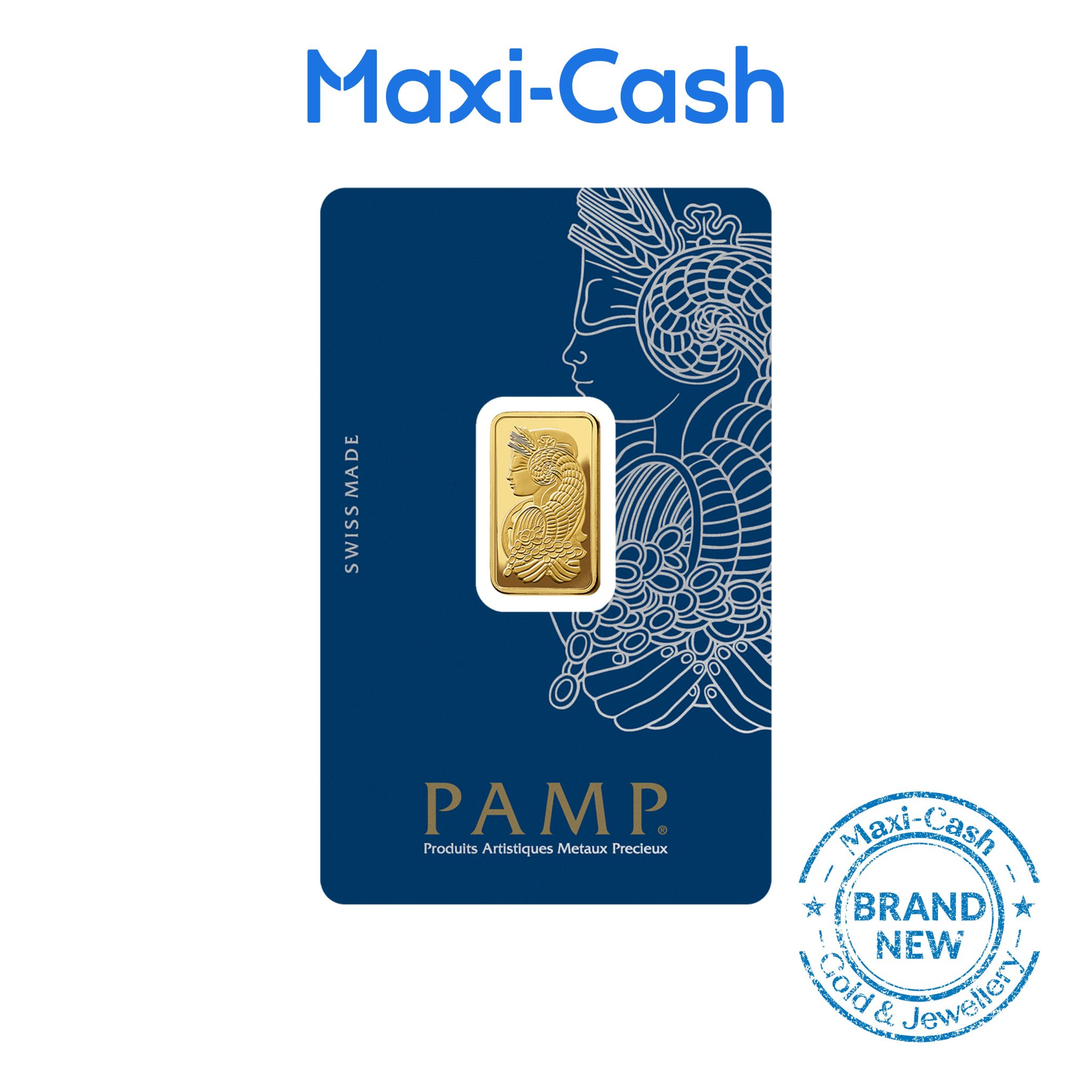 PAMP Suisse Lady Fortuna Gold Bar in 999 Gold (5gm) - Maxi-Cash