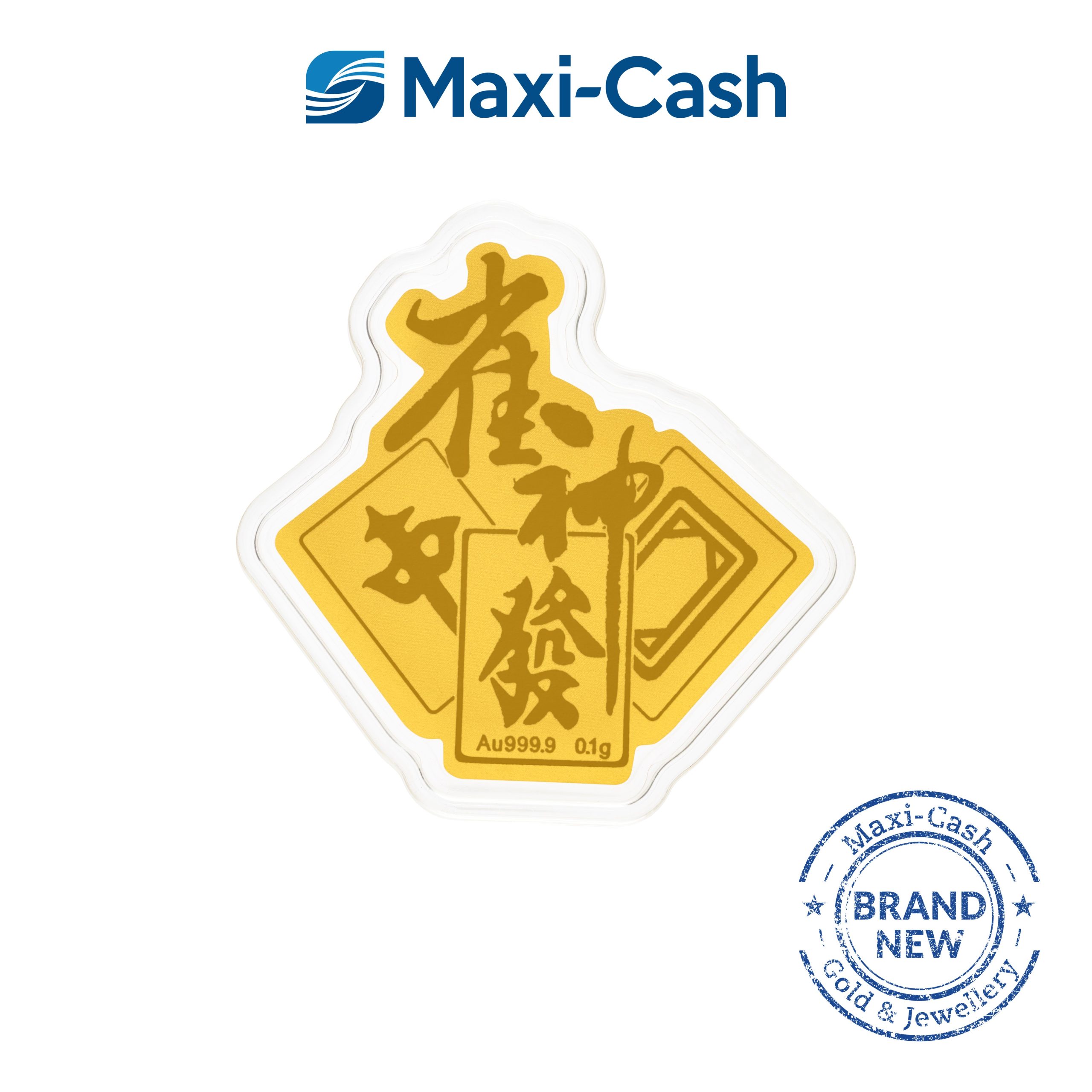 God of Mahjong Gold Coin in 999 Gold - Maxi-Cash